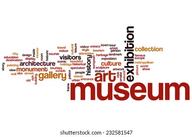 Museum Word Cloud Concept Stock Illustration 232581547 | Shutterstock