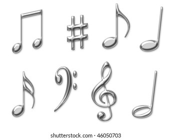 7,455 Silver music notes Images, Stock Photos & Vectors | Shutterstock