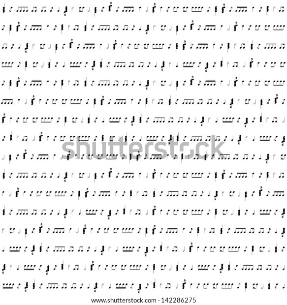 Music Notes Background Raster Stock Illustration 142286275 | Shutterstock