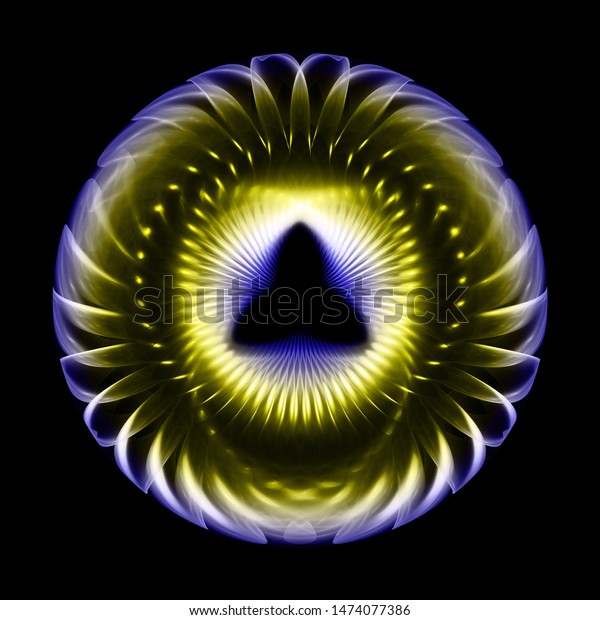 Mysterious Ornament Computer Generated Abstract Designs Stock ...