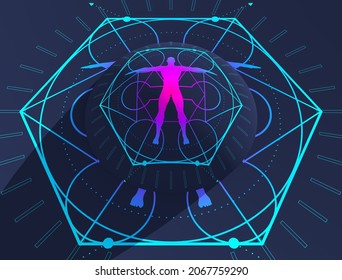 1,807 Sacred geometry man Images, Stock Photos & Vectors | Shutterstock