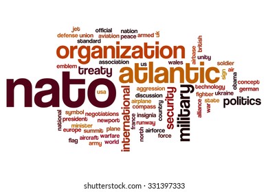Nato Word Cloud Stock Illustration 331397333 | Shutterstock