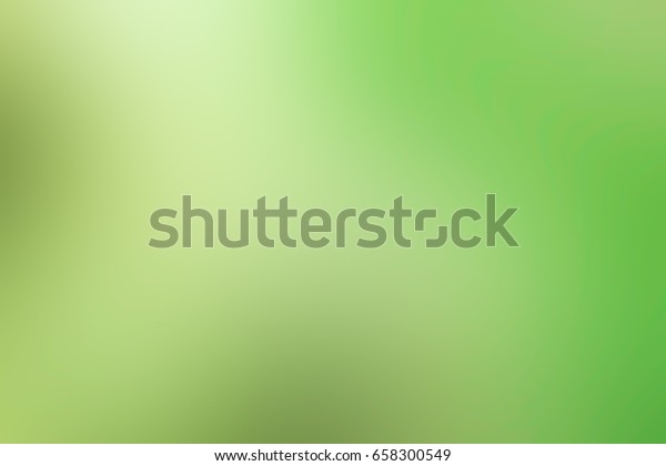 Nature Green Gradient Tone Abstract Soft Stock Illustration 658300549 ...