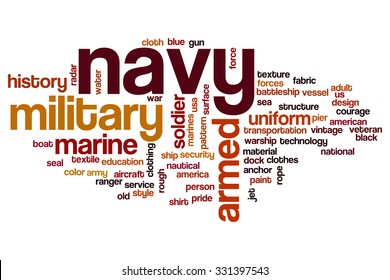 Navy Word Cloud Stock Illustration 331397543 | Shutterstock