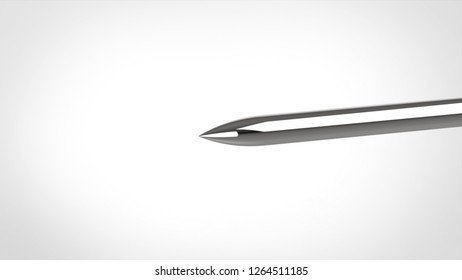 Needle 3d Rendering Stock Illustration 1264511185 | Shutterstock