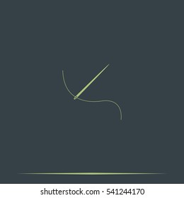 Needle Thread Icon Stock Illustration 541244170 | Shutterstock