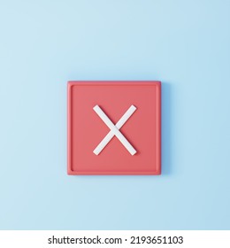 Negative Decline Sign 3d Render Interface Stock Illustration 2193651103 ...