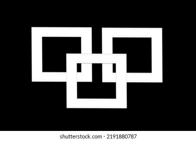 Neon Cyber Border Frames Block Chain Stock Illustration 2191880787 ...