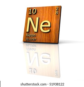 Neon Form Periodic Table Elements Wood 스톡 일러스트 51938122 | Shutterstock
