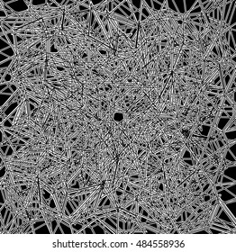 Net Black White Lines Pattern Stock Illustration 484558936 | Shutterstock