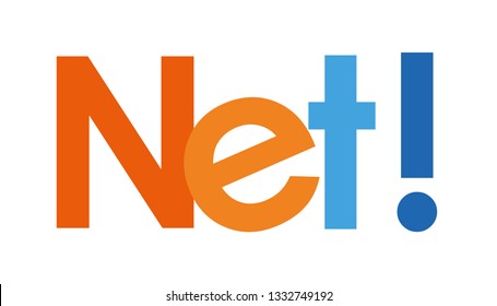Net Text White Background Stock Illustration 1332749192 | Shutterstock