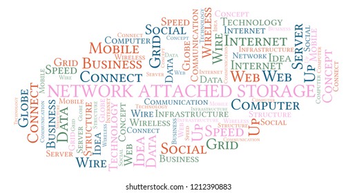Network Attached Storage Word Cloud 스톡 일러스트 1212390883 | Shutterstock