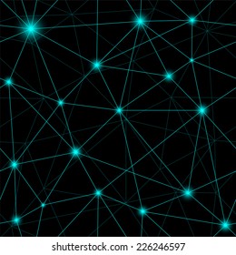 Network Background Repeating Tileable Vector Illustration Stock Vector ...