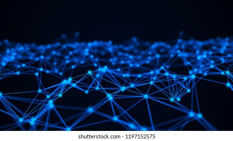 Network Connection Structure Abstract Technology Background 스톡 일러스트 ...