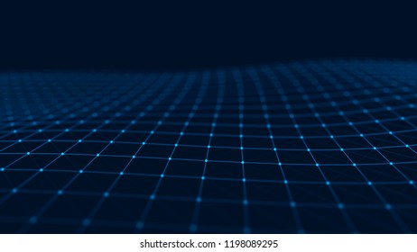 Network Connection Structure Abstract Technology Background Stock ...