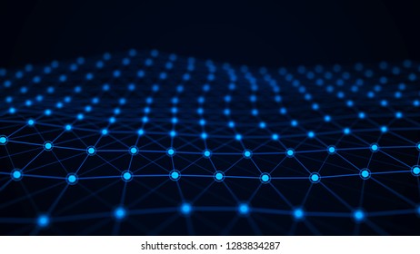Network Connection Structure Abstract Technology Background Stock ...