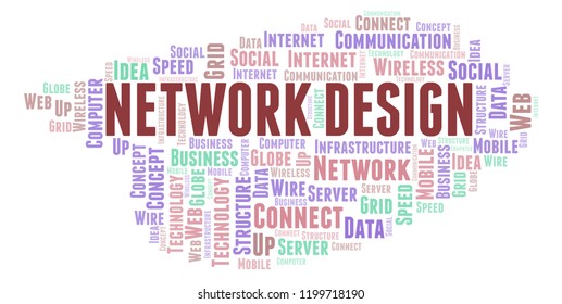Network Design Word Cloud Stock Illustration 1199718190 | Shutterstock