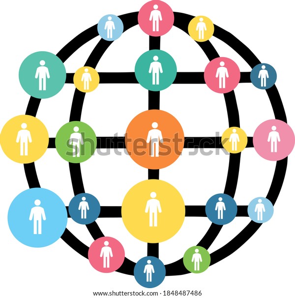 Network People Representing Stakeholder Analysis Stock Illustration ...