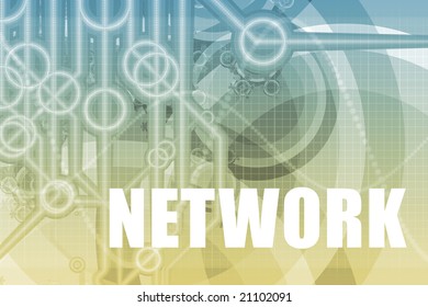 Network Tech Abstract Background Blue Color Stock Illustration 21102091 ...