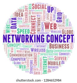 Networking Concept Word Cloud Stock Illustration 1284652984 | Shutterstock