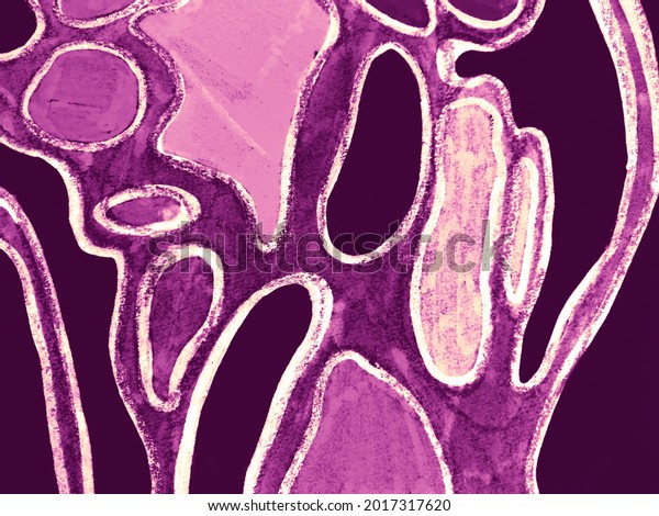 Neuron Texture Imaginary Spiral Artwork Neuron Stock Illustration ...