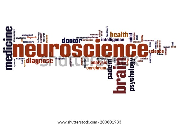 Neuroscience Concept Word Cloud Background Stock Illustration 200801933