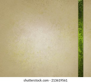 Neutral Beige Off White Background Green: ilustración de stock ...
