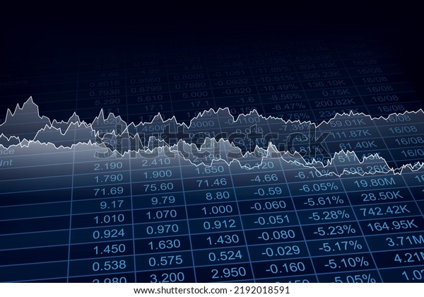 Neutral Chart Consists Three Lines Stock Illustration 2192018591 ...
