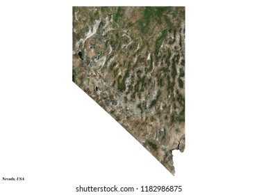 Nevada Map 3d Rendering Stock Illustration 1182986875 | Shutterstock