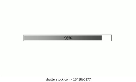 New Gray Gradient Waiting Loading Bar Stock Illustration 1841860177 ...