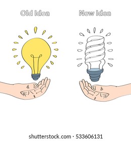 133 Old technology vs new technology Stock Illustrations, Images ...