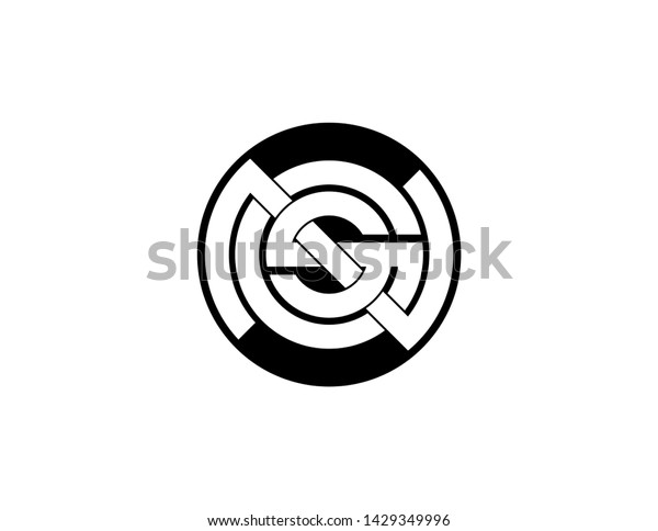 Ngs Original Monogram Logo Design Stock Illustration 1429349996 ...
