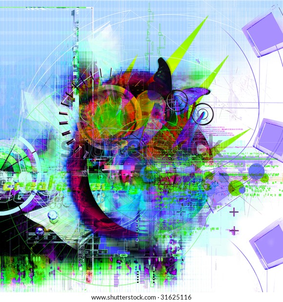 Nice Digital Background Image Stock Illustration 31625116 | Shutterstock