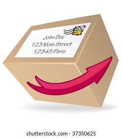8,409 Shipping address icon Images, Stock Photos & Vectors | Shutterstock