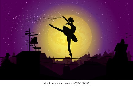 Night Dance Stock Illustration 541543930 | Shutterstock