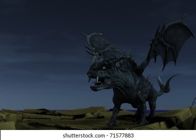 Night Monster Stock Illustration 71577883 | Shutterstock