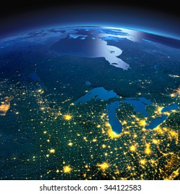 3,966 Michigan from space Images, Stock Photos & Vectors | Shutterstock