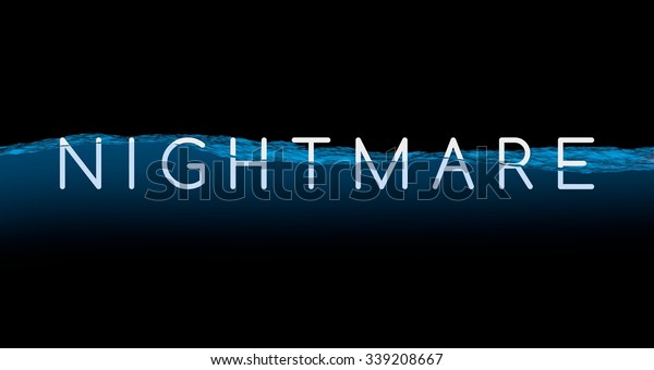Nightmare Word Stock Illustration 339208667 | Shutterstock