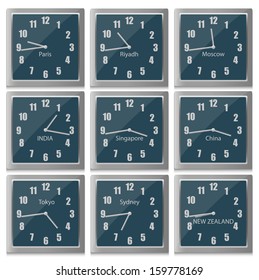 China time zone Images, Stock Photos & Vectors | Shutterstock