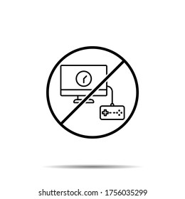 803 No Games In Laptop Images, Stock Photos & Vectors | Shutterstock