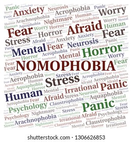 Nomophobia Images, Stock Photos & Vectors | Shutterstock