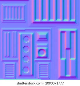 Normal Map 2d Tile Game Development Stock Illustration 2093071777