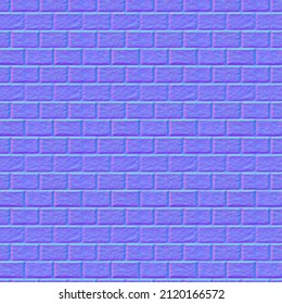 Normal Map Brick Wall Texture Normal Stock Illustration 2120166572 ...