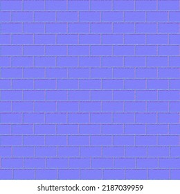 Normal Map Brick Wall Texture Normal Stock Illustration 2187039959 ...