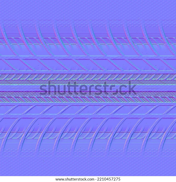 Normal Map Dirty Tire Texture Normal Stock Illustration 2210457275 ...