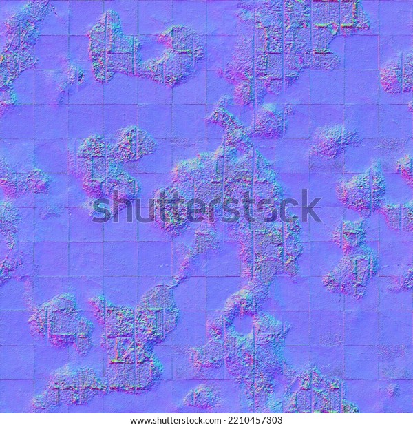 Normal Map Rebar Concrete Texture Normal Stock Illustration 2210457303 ...
