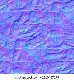Normal Map Fabric Texture Normal Mapping: стоковая иллюстрация ...