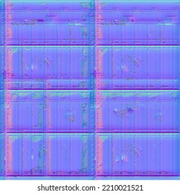 Normal Map Rusty Metal Texture Texture Stock Illustration 2210021521 ...