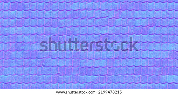 Normal Map Texture Roof Normal Roof Stock Illustration 2199478215 ...