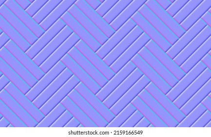 Normal Map Triple Herringbone Parquet Floor Stock Illustration ...